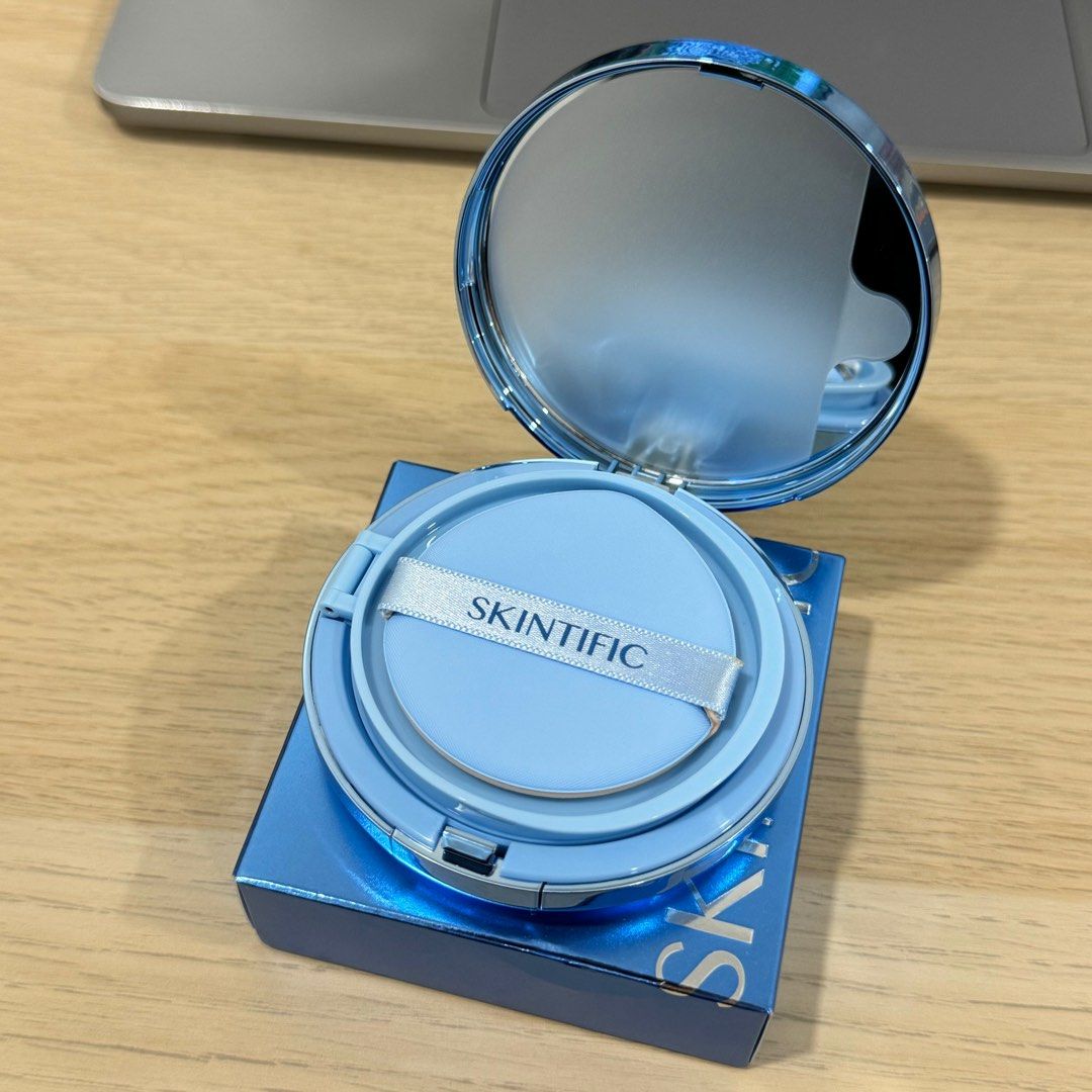 SKINTIFIC Perfect Stay Velvet Matte Cushion Foundation, Beauty ...