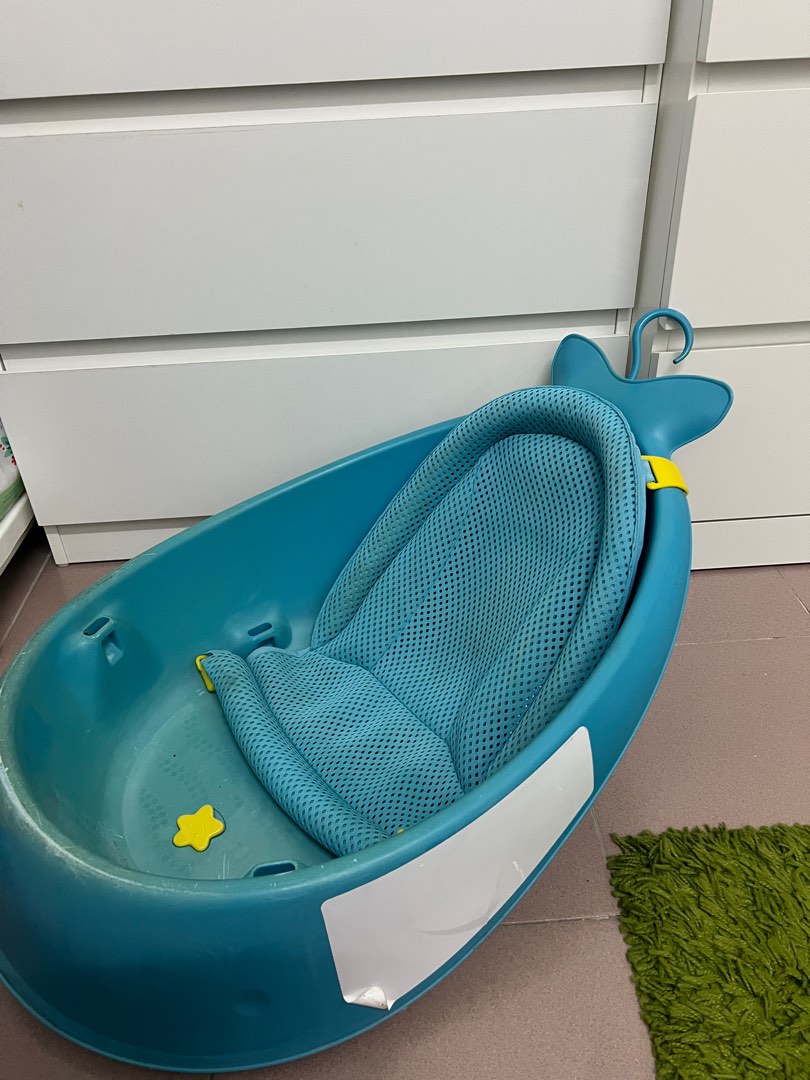 Skip Hop Moby 3 stage bath tub, Babies & Kids, Bathing & Changing ...