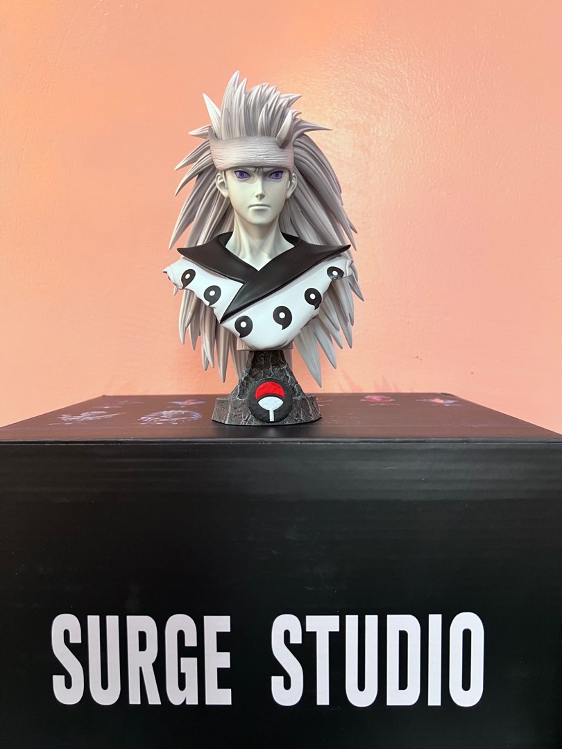 Surge Studios - Uchiha Madara Bust, Hobbies & Toys, Toys & Games on Carousell