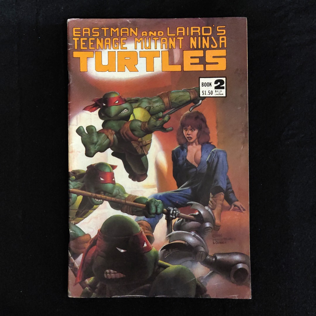 Teenage Mutant Ninja Turtles #2 (3rd Print, 1986) --- 1st App: of April ...