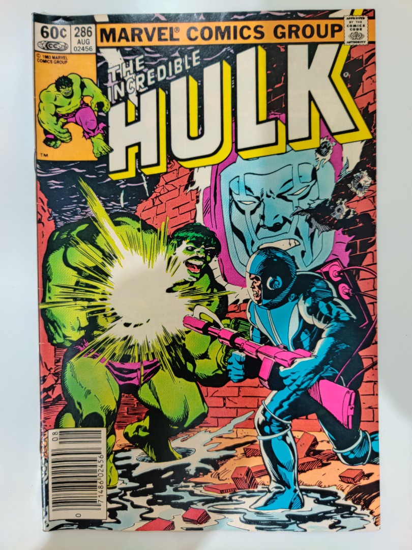 The Incredible Hulk Vol. 1 (1962) #286 Newsstand, Hobbies & Toys, Books ...