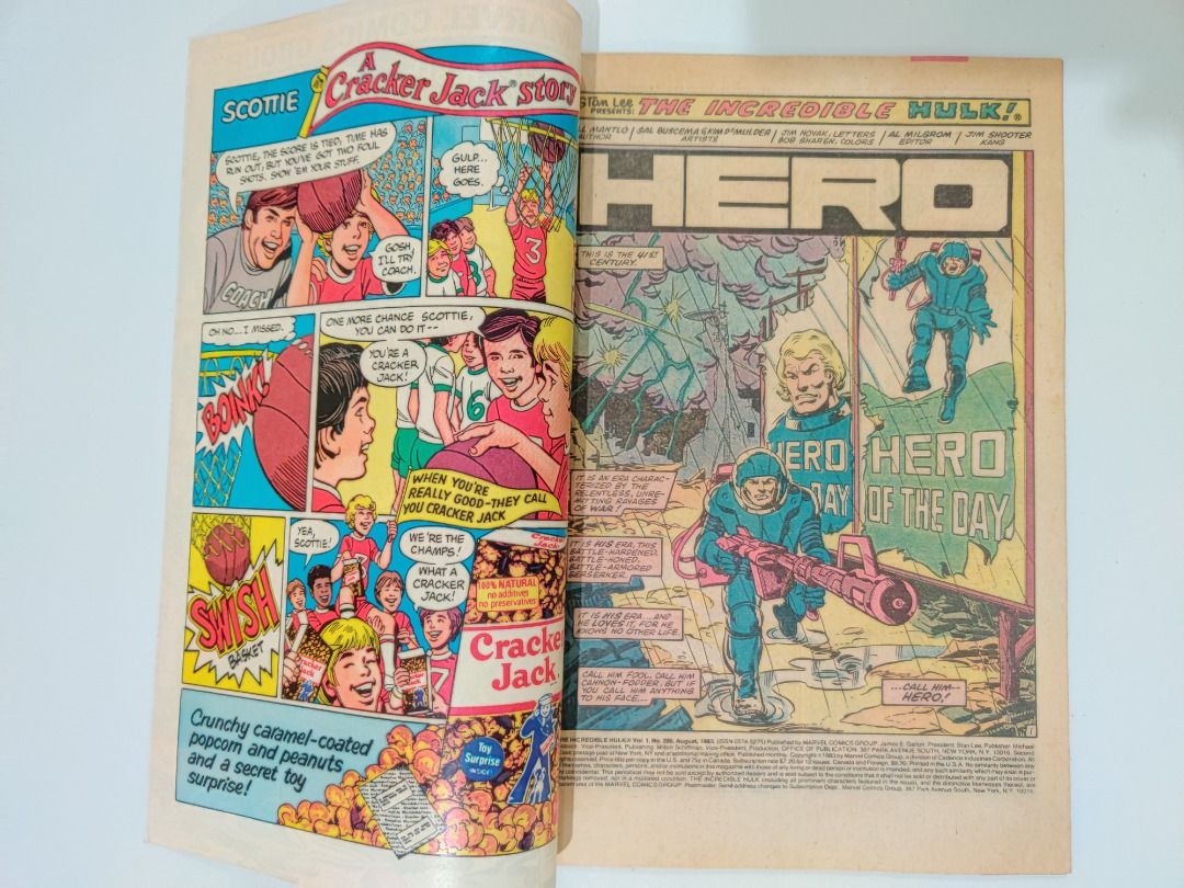 The Incredible Hulk Vol. 1 (1962) #286 Newsstand, Hobbies & Toys, Books ...