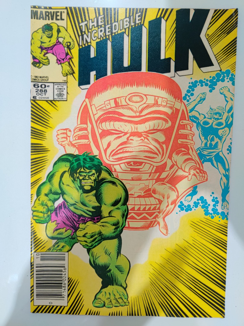 The Incredible Hulk Vol. 1 (1962) #288 Newsstand, Hobbies & Toys, Books ...