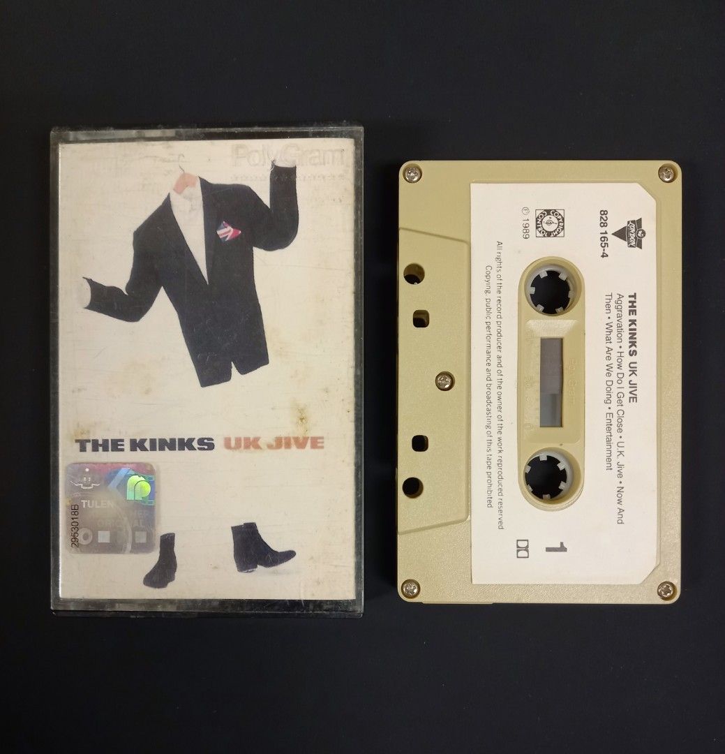 The Kinks - UK Jive cassette kaset, Hobbies & Toys, Music & Media, CDs ...