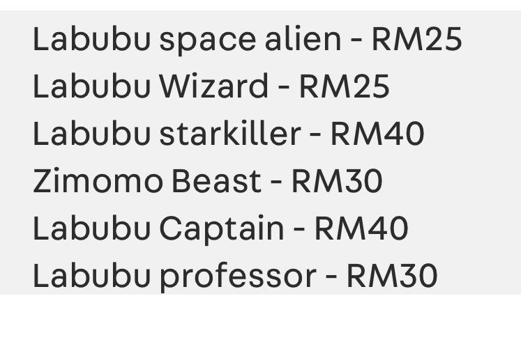 The monsters labubu space aliens starkiller zimomo beast wizard tycoco ...