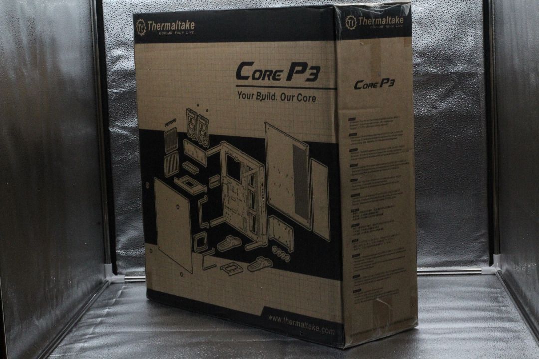 Thermaltake Core P3 ATX Open Frame Mid Tower Case, Computers & Tech, Parts & Accessories ...
