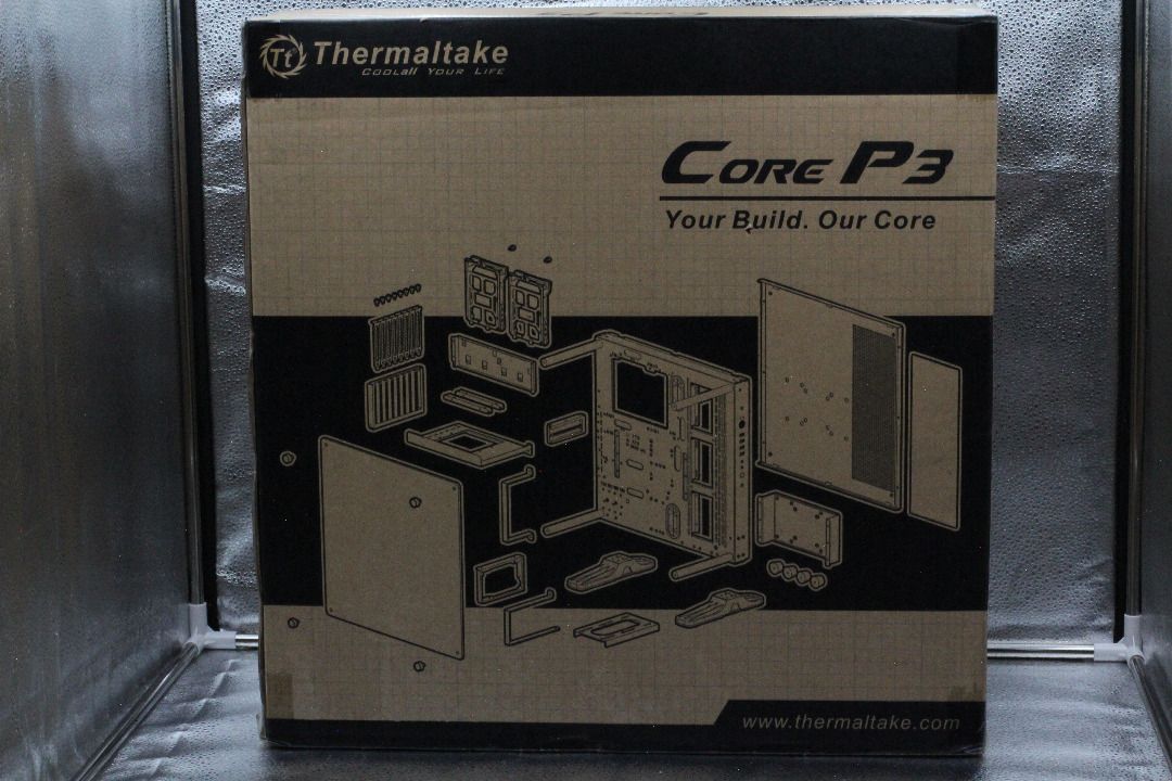 Thermaltake Core P3 ATX Open Frame Mid Tower Case, Computers & Tech, Parts & Accessories ...