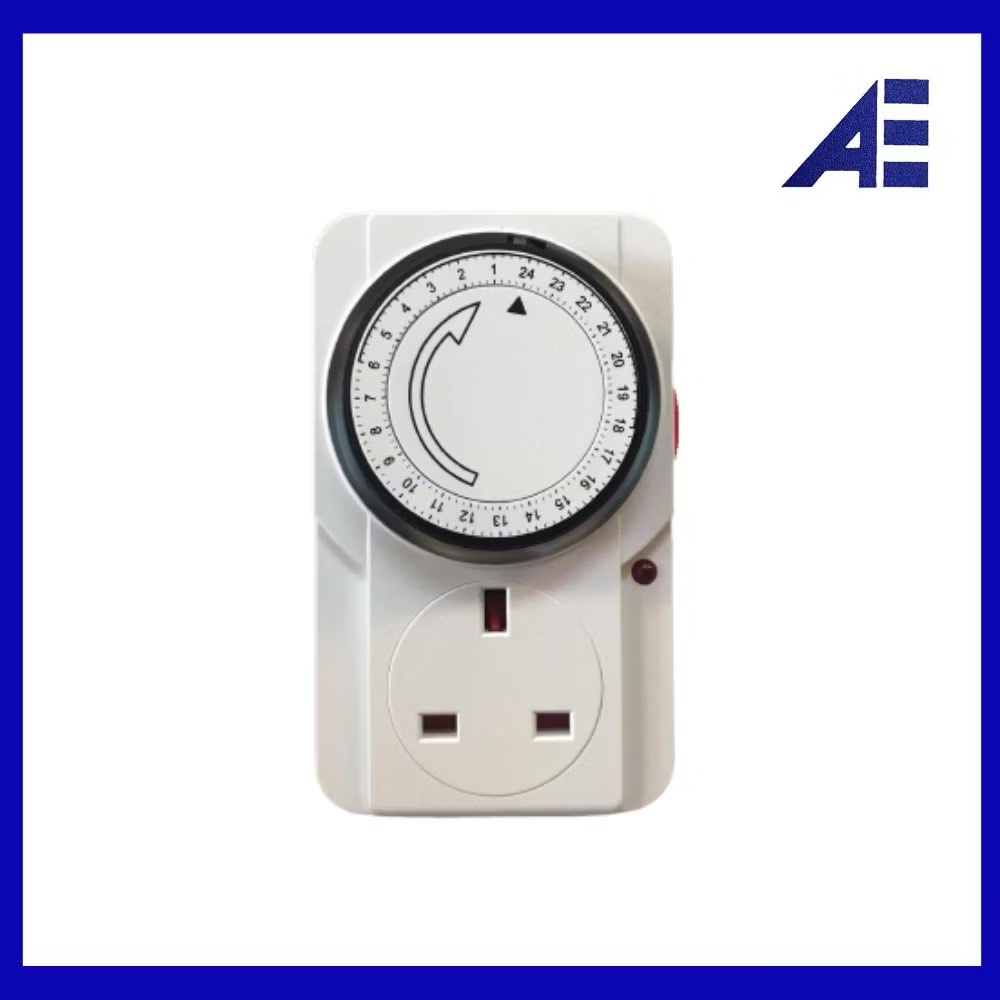 Plug In Timer 13A 24Hrs Programme Timer Electrical plug timer ...