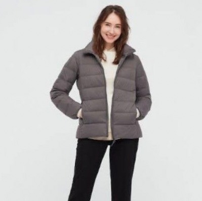 UNIQLO Ultra Light Down w/ Pouch Dark Grey Puffer Puff Winter Snow ...