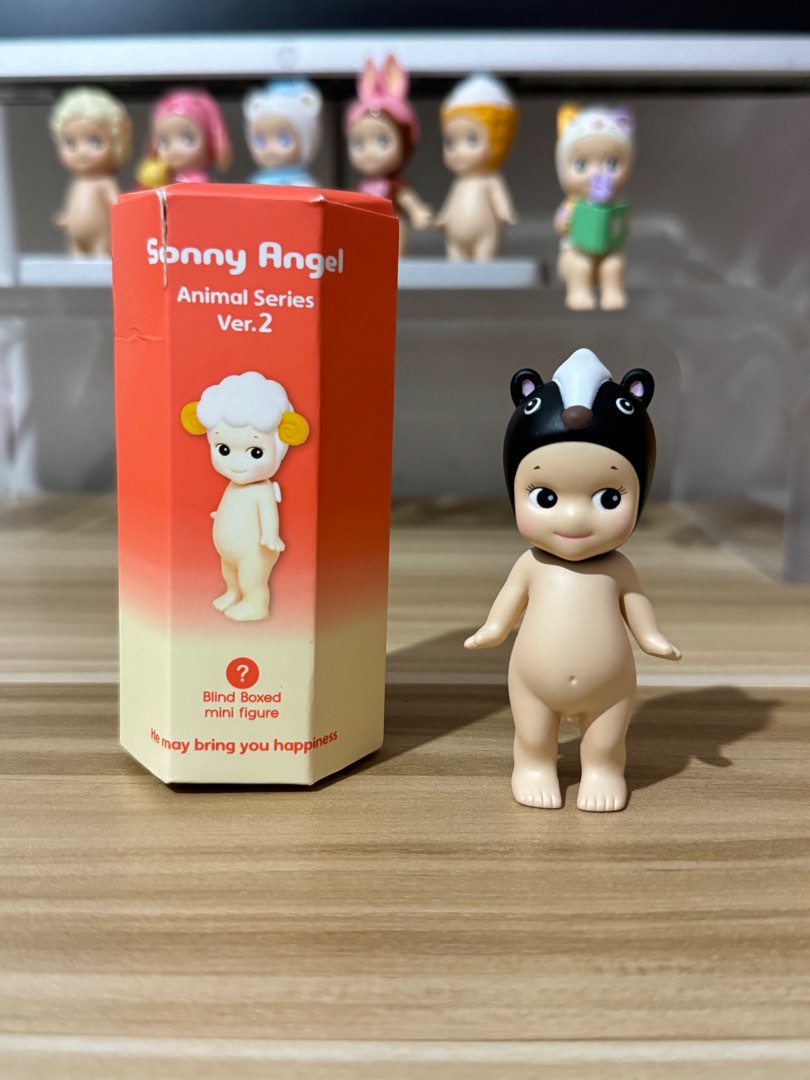 Unsealed Sonny Angel Animal Series Ver 3 SKUNK, Hobbies & Toys ...