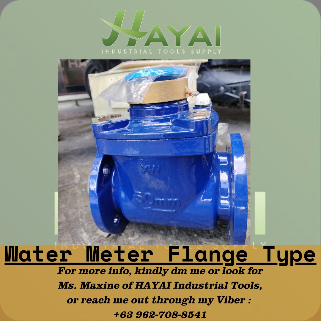 WATER METER FLANGE TYPE - 2", Commercial & Industrial, Construction ...