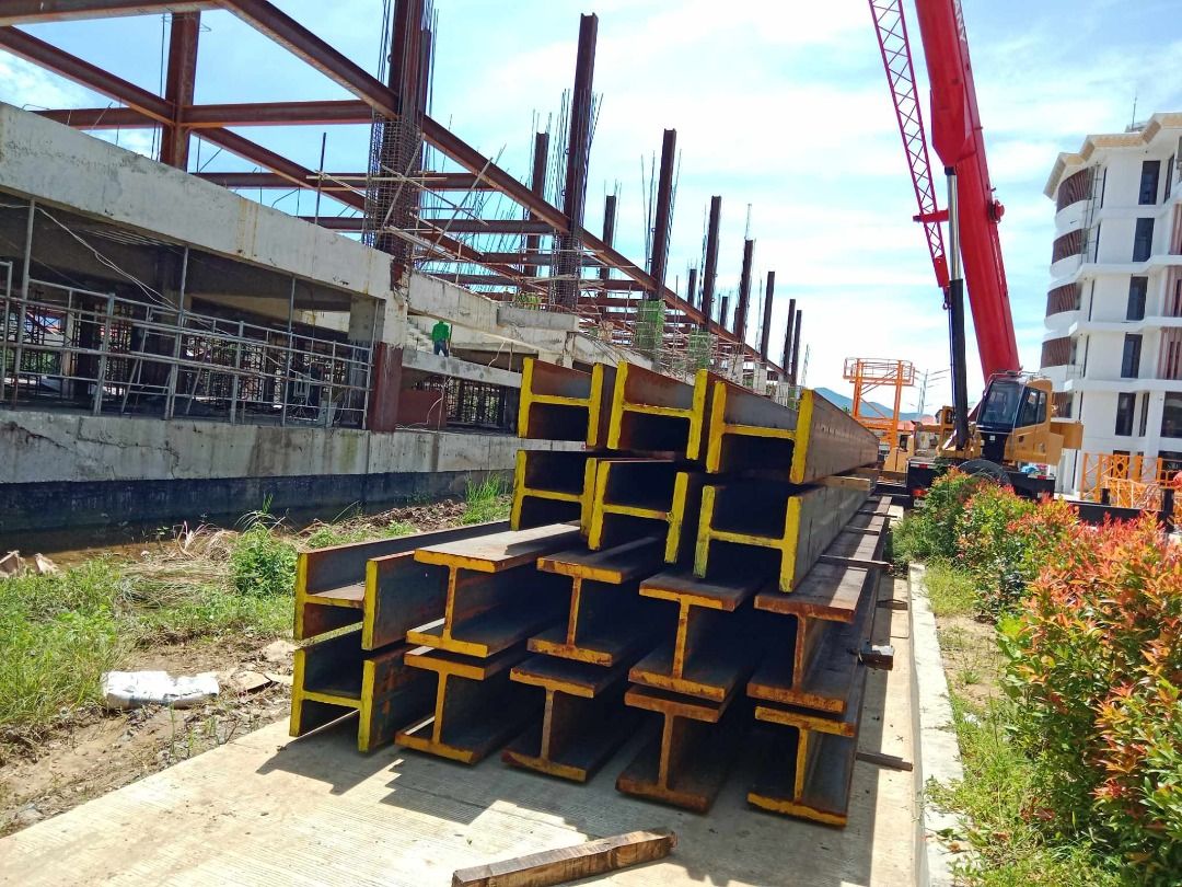 Wide flange, I beam, H beam, Tubular, Angle bar, MS plate, C Channel, C ...