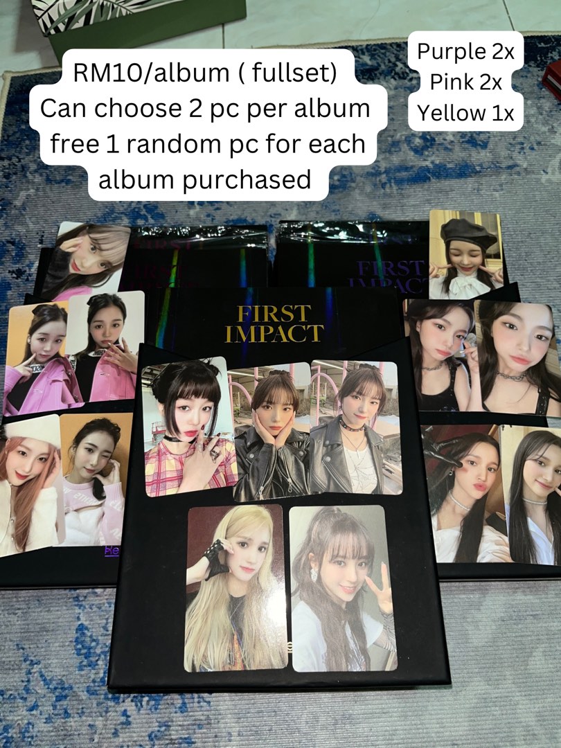 [WTS] KEP1ER First Impact Album Full Set, Hobbies & Toys, Collectibles ...