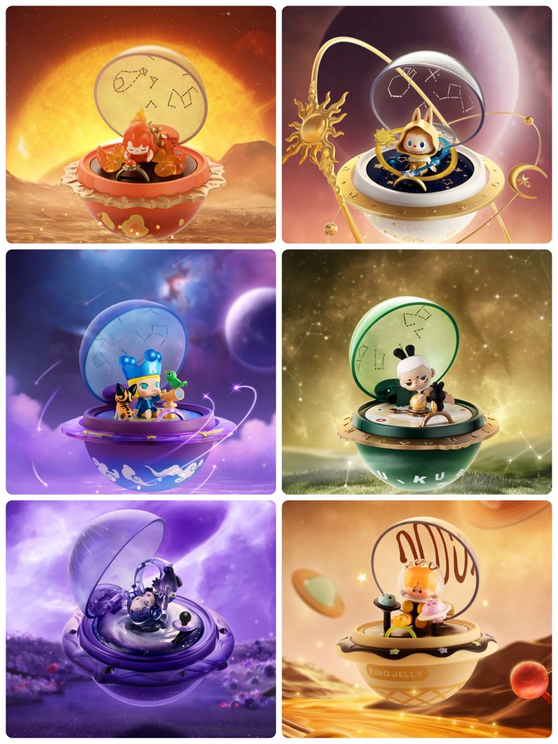 Wts sealed foil Authentic Popmart POP MART Romantic Ring Box Series 3 ...