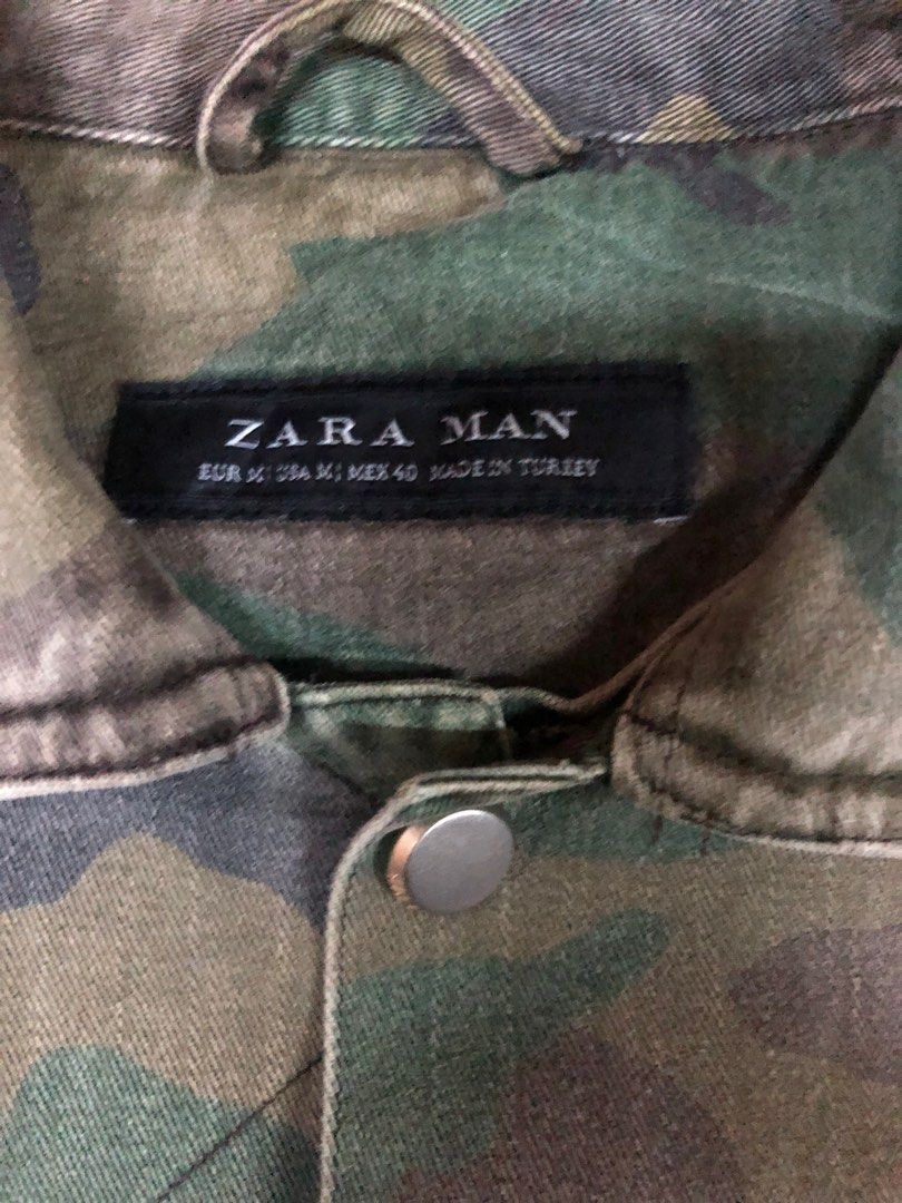 Zara man Military Uniform, Men's Fashion, Activewear on Carousell