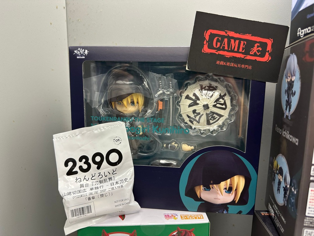 全新 日版 特典版 GSC NENDOROID 黏土人 2390 舞台 刀劍亂舞 山姥切國廣 單獨行 日本刀史 Butai Touken ...