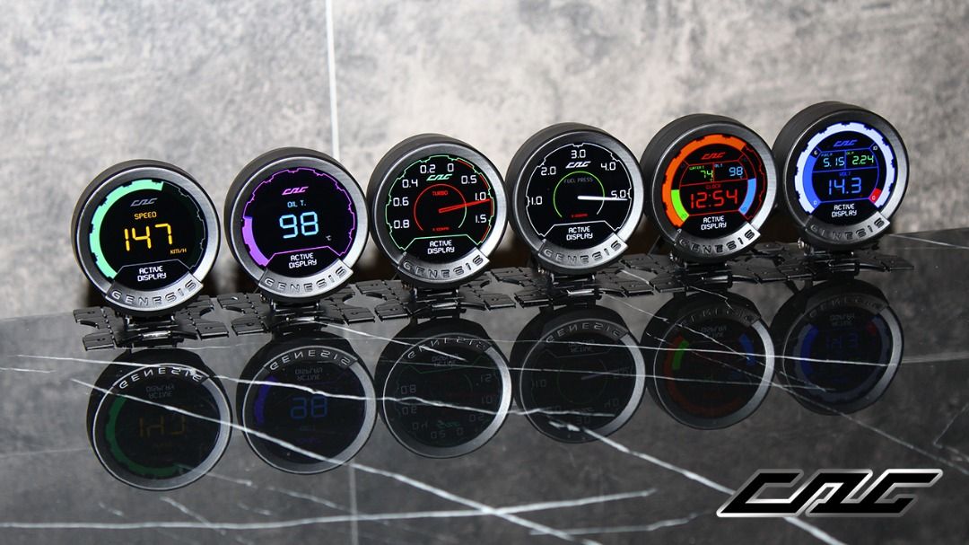 泰國 CAG GENESIS HUD OBD2 汽車用 抬頭顯示器 車速表 轉速表 電壓表 TURBO表 水溫表 賽車表, 汽車配件, 改裝 ...