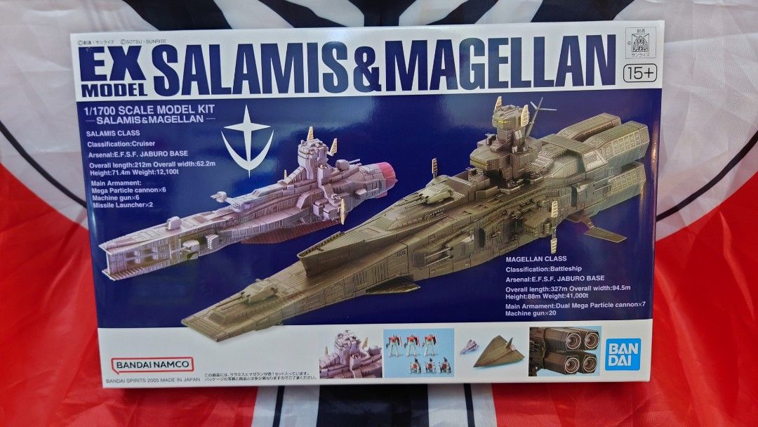 全新 EX MODEL Mobile Armor Exass, Salamis& Magellan, Samson運輸車, Luggun ...