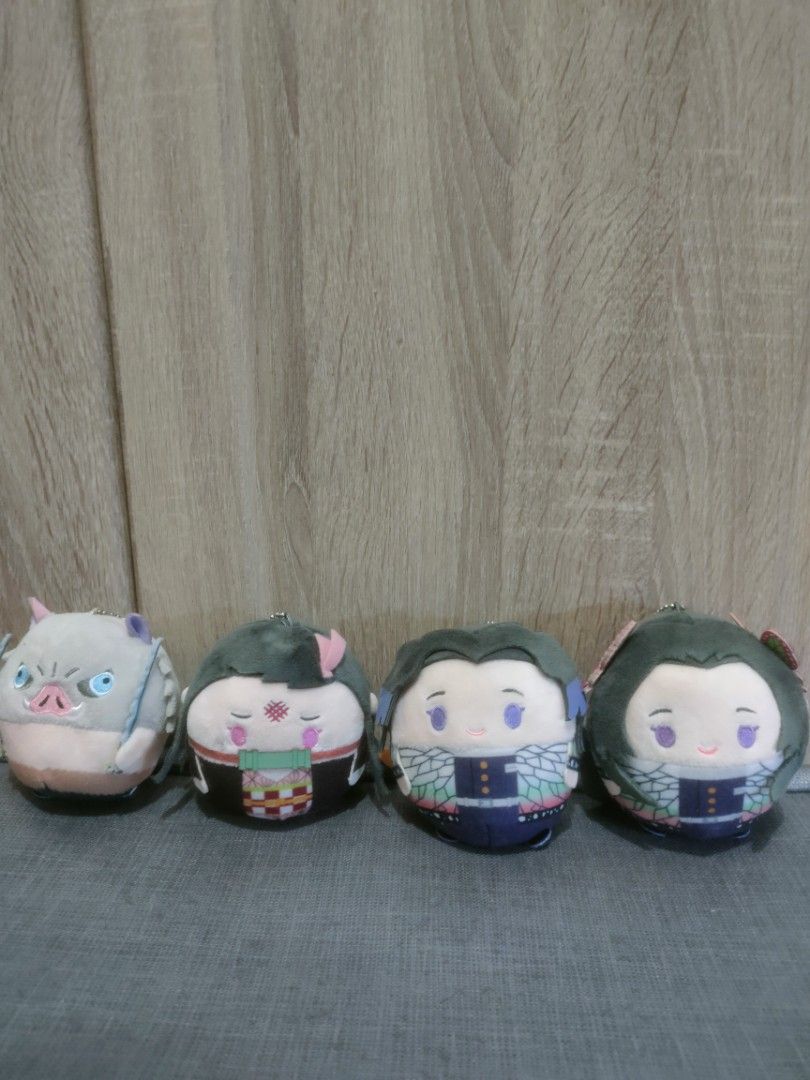 ⚔️ INOSUKE, NEZUKO , SHINOBU & KANAE Fuwa Demon Slayer, Hobbies & Toys ...