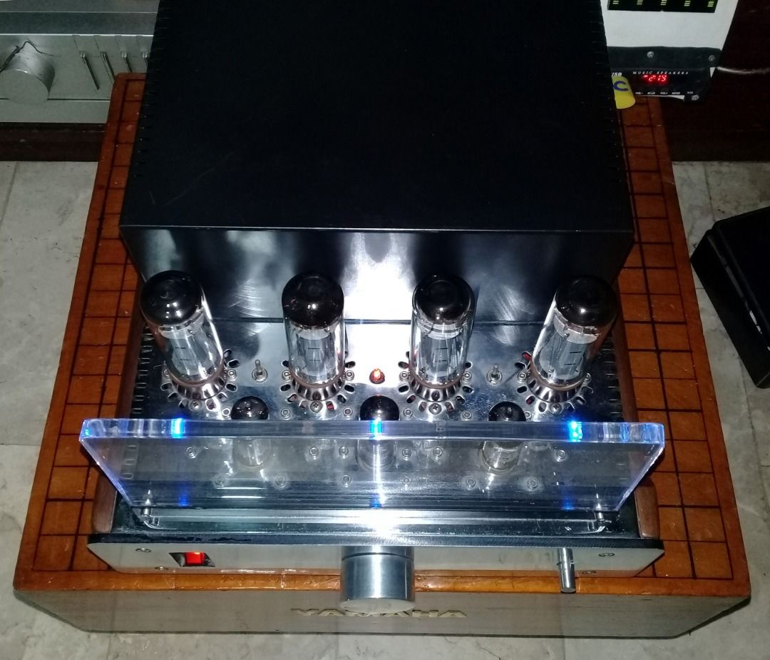 AMX EL34 TUBE AMPLIFIER (not denon onkyo yamaha sony marantz technics ...