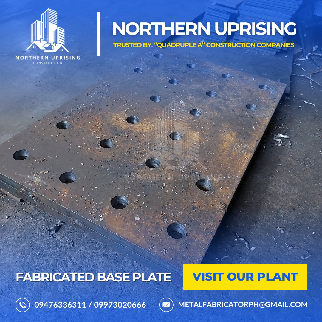 Base Plate | Steel Plate | Gusset Plate | Sagrod | Rib Plate | Cut Size ...