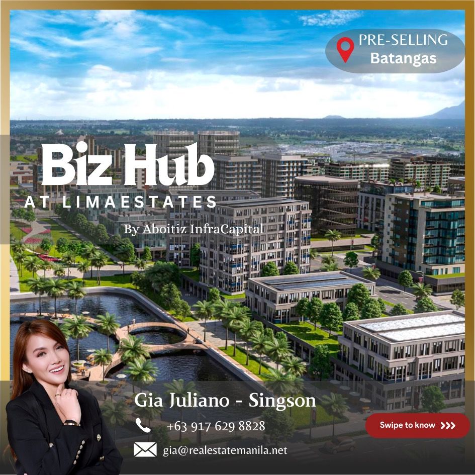 Biz Hub, LIMA Estate | Commercial Lot in Batangas by Aboitiz Infra ...