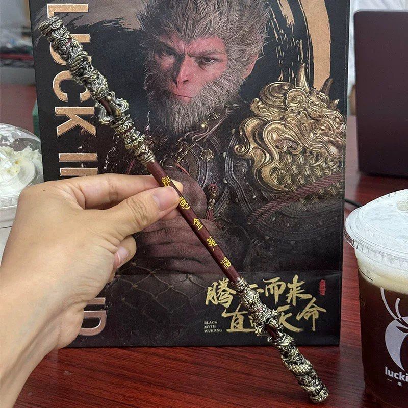 Black Myth: WuKong Game Sun Wukong Ruyi Golden Cudgel Metal Weapon, Hobbies & Toys, Toys & Games ...
