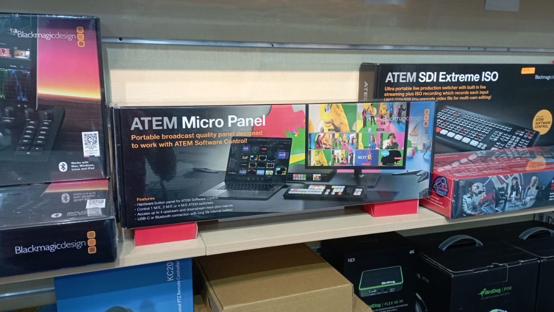 Blackmagic Design ATEM Micro Panel For Live Stream Switcher Broadcast ...