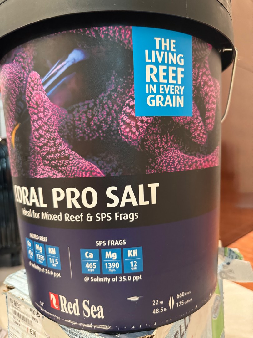 brand new fish sea salt 22kg, Sports Equipment, Fishing on Carousell