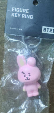 BTS BT21 COOKY KEYCHAIN OFFICIAL MERCH, Hobbies & Toys, Memorabilia ...