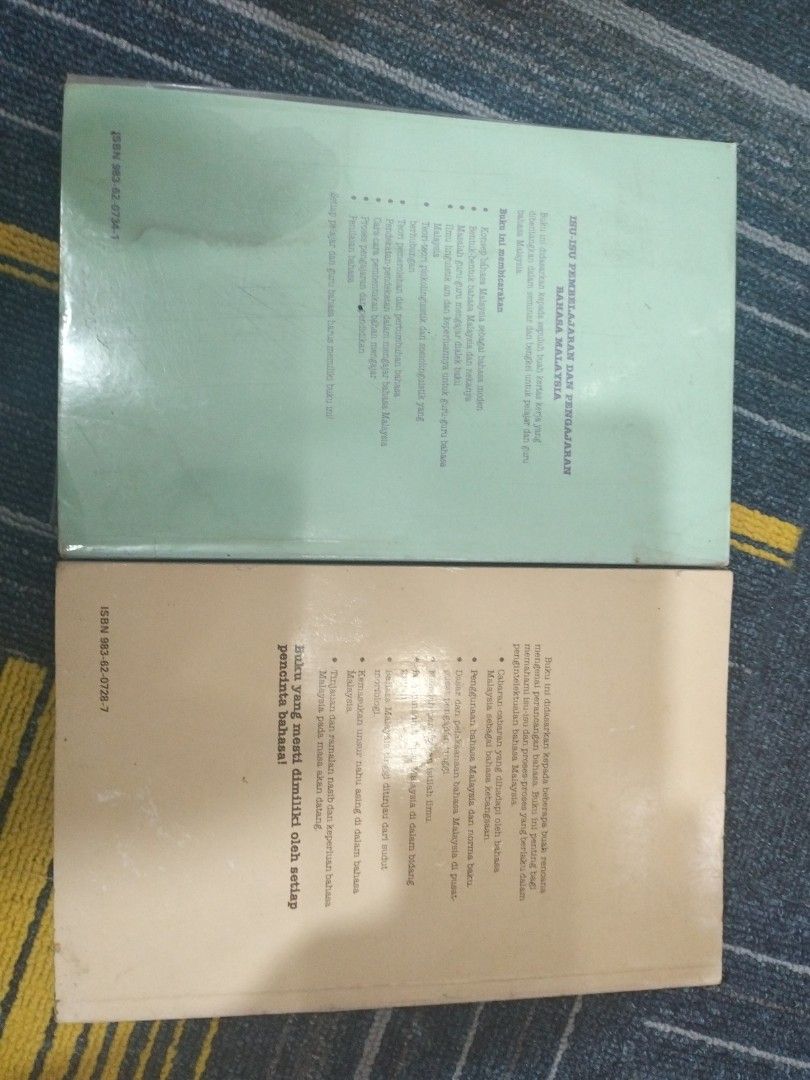 Buku rujukan -:isu - isu bahasa malaysia 1989, Everything Else, Others on Carousell