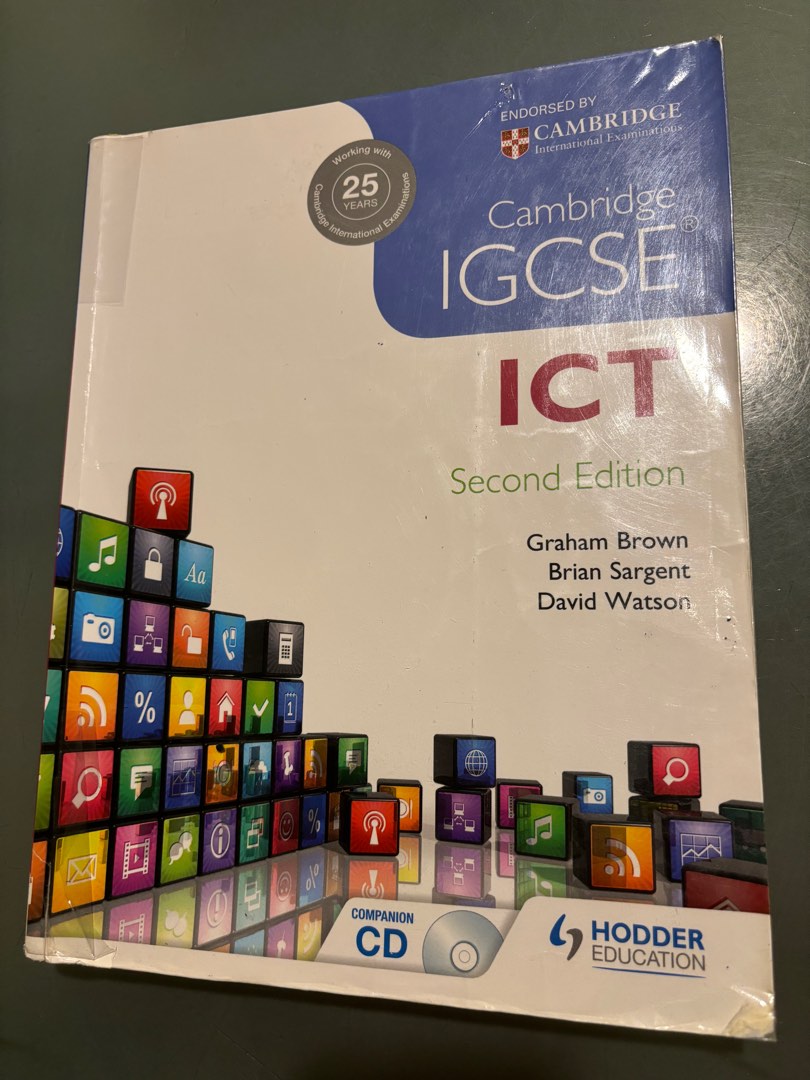 Cambridge IGCSE ICT (Second Edition) - Hodder Education - ISBN 978-1 ...