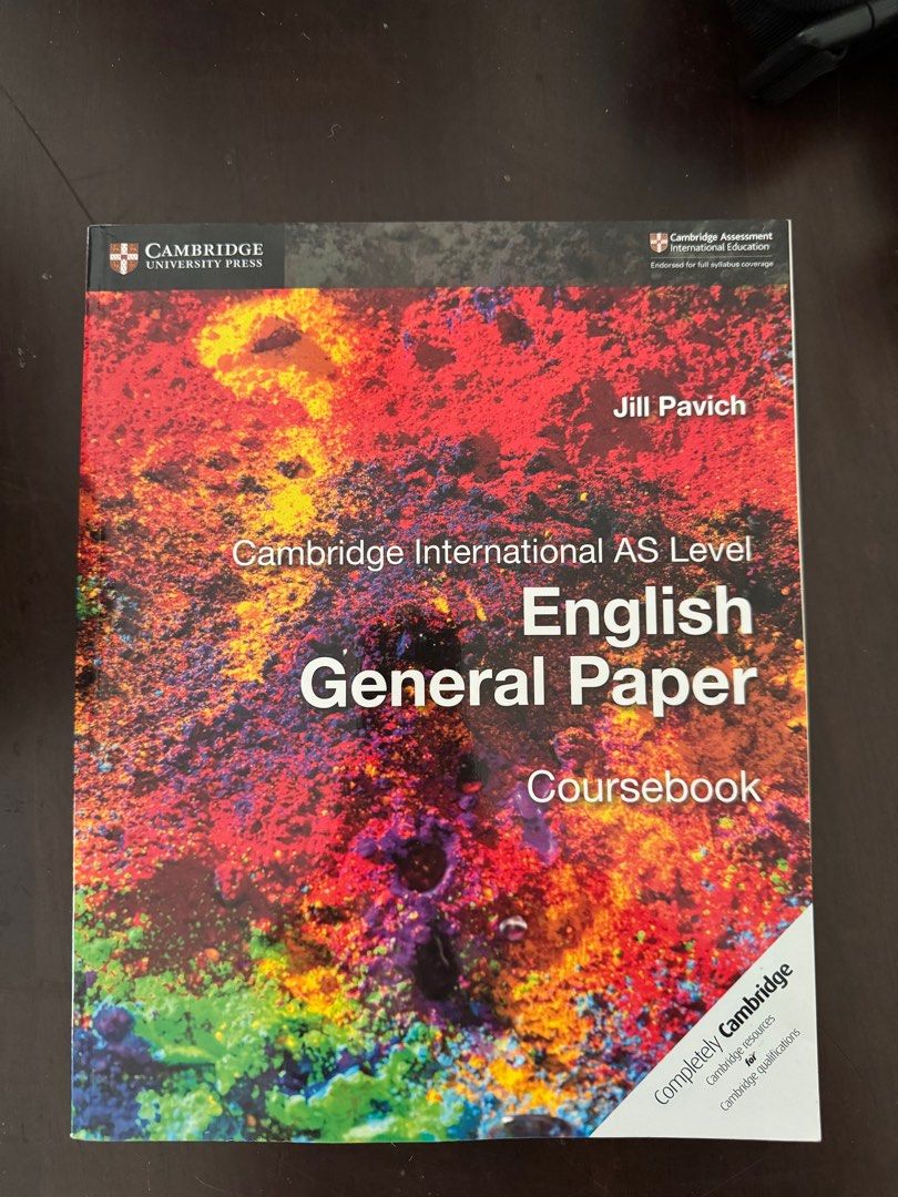 Cambridge International AS-Level English General Paper Coursebook ...
