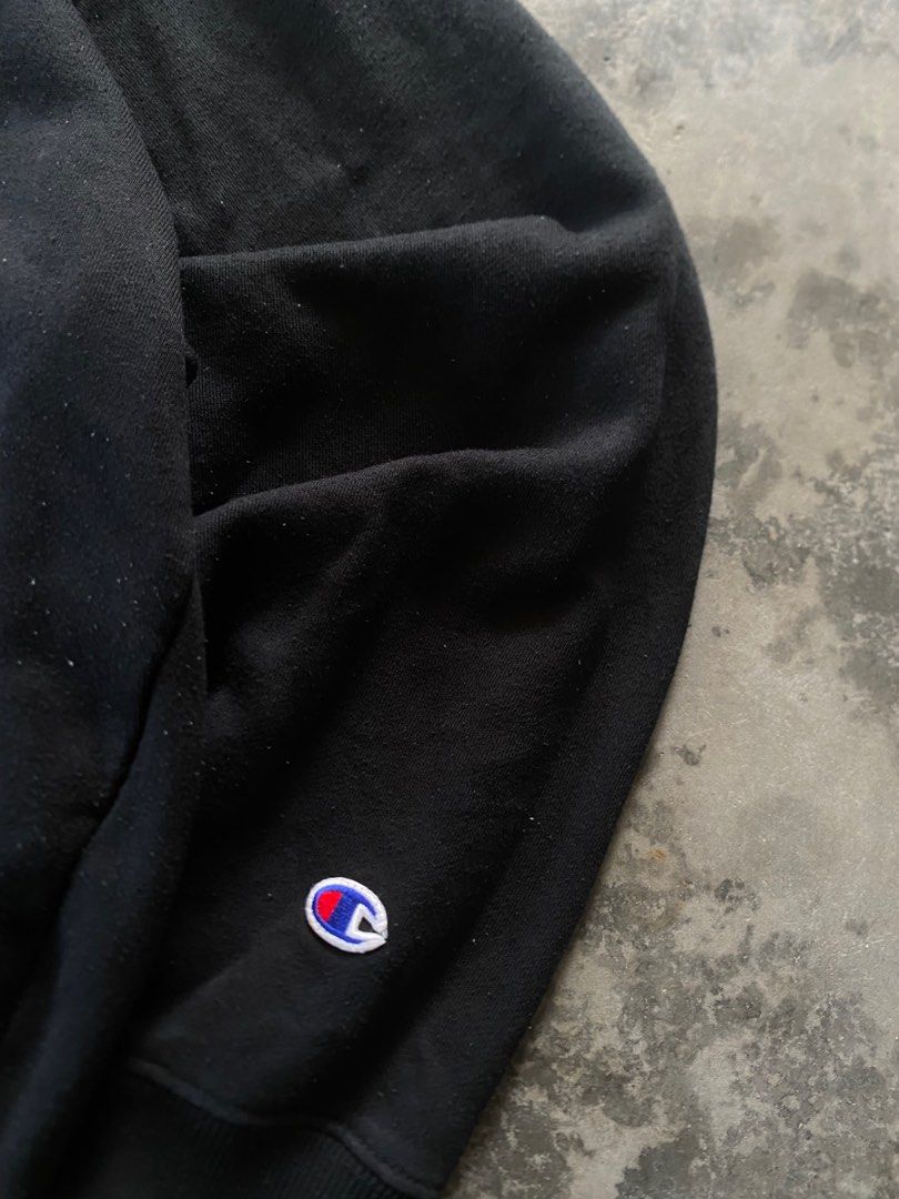 CHAMPION SIDE LOGO SPELLOUT, Men's Fashion, Tops & Sets, Hoodies on ...