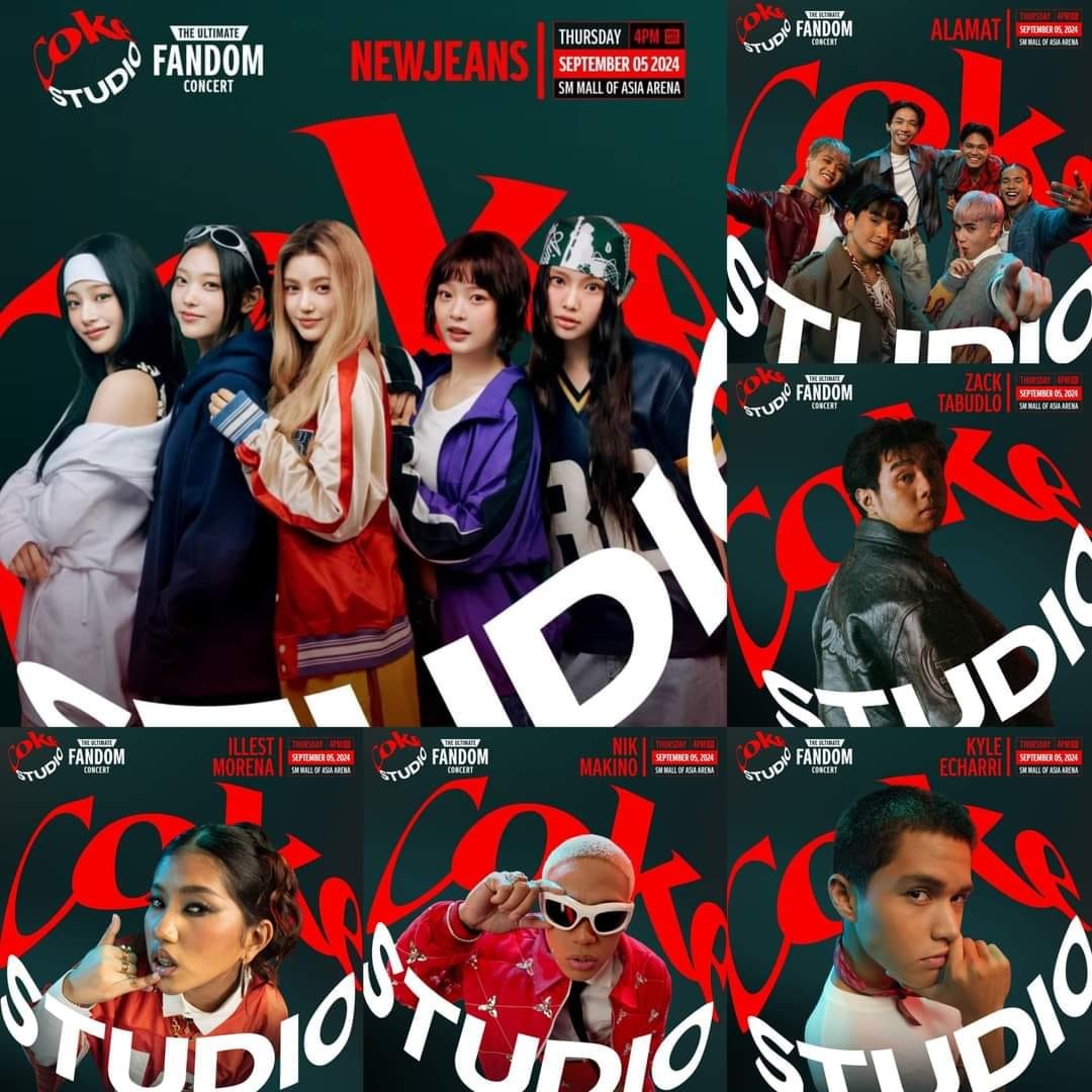 *SOLD* Coke Studio The Ultimate Fandom Concert - MOA Arena, Tickets ...