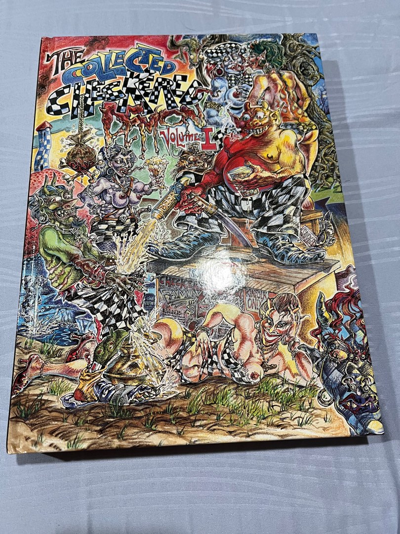 Collected Checkered Demon TPB signed ltd Hardcover underground comix S ...