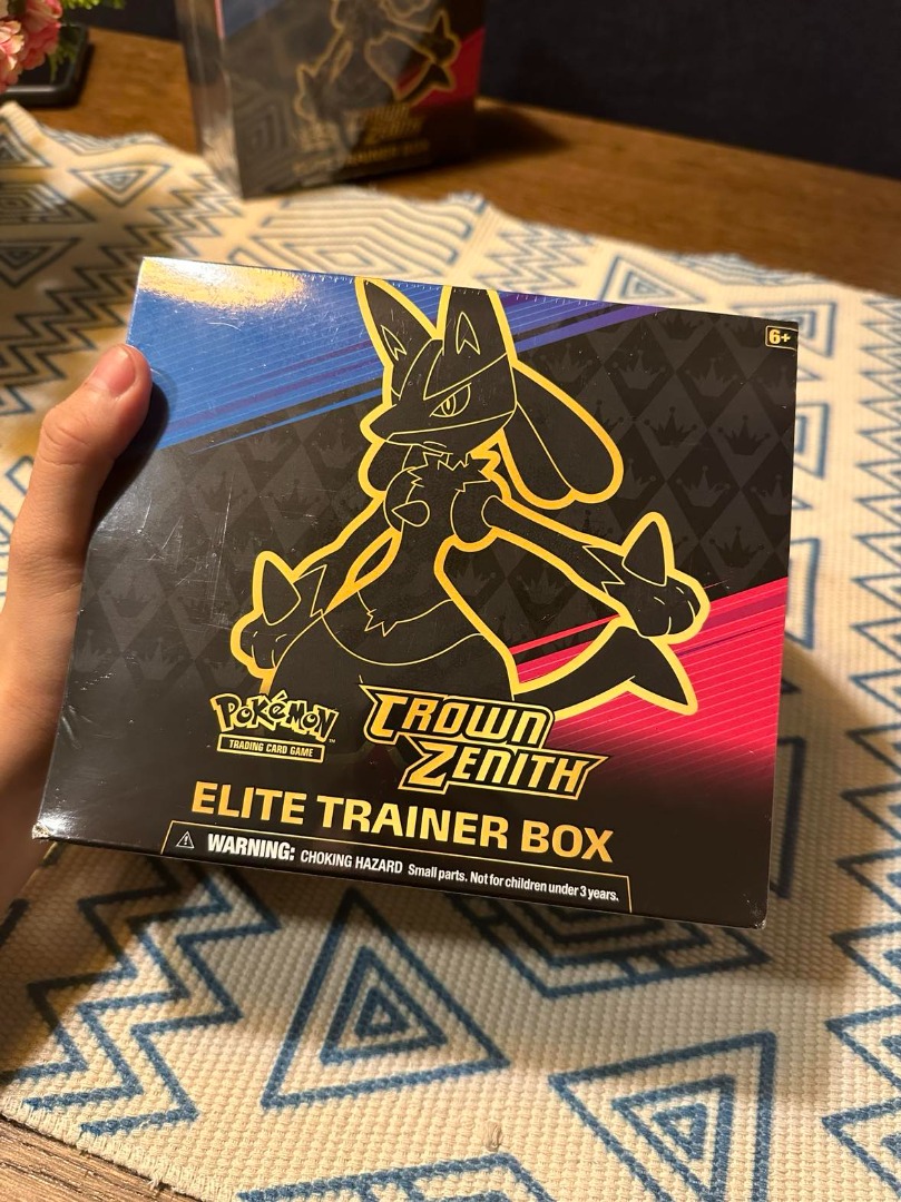 Crown Zenith Elite Trainer Box ETB, Hobbies & Toys, Toys & Games on ...