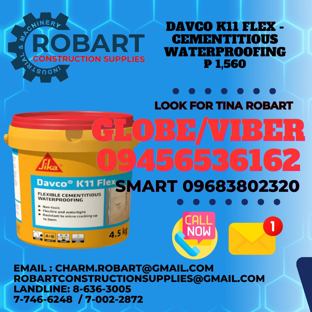 Davco K11 Flex - Cementitious Waterproofing, Commercial & Industrial ...