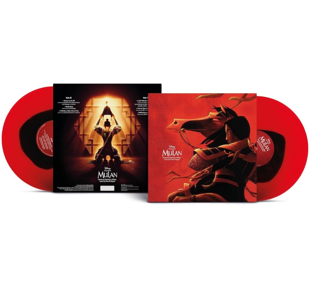 Disney Mulan Orignal Soundtrack vinyl Limited LP, Hobbies & Toys, Music ...