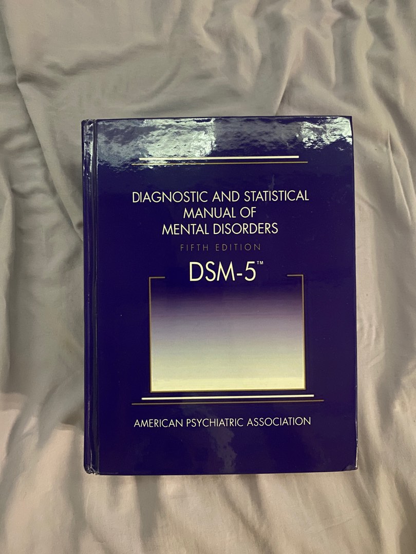 DSM-5 Hard Bound (handy version), Hobbies & Toys, Books & Magazines ...