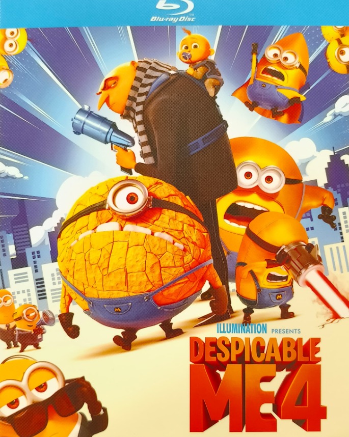 English Despicable Me 4 Imported Bluray 100% New And Sealed English ...