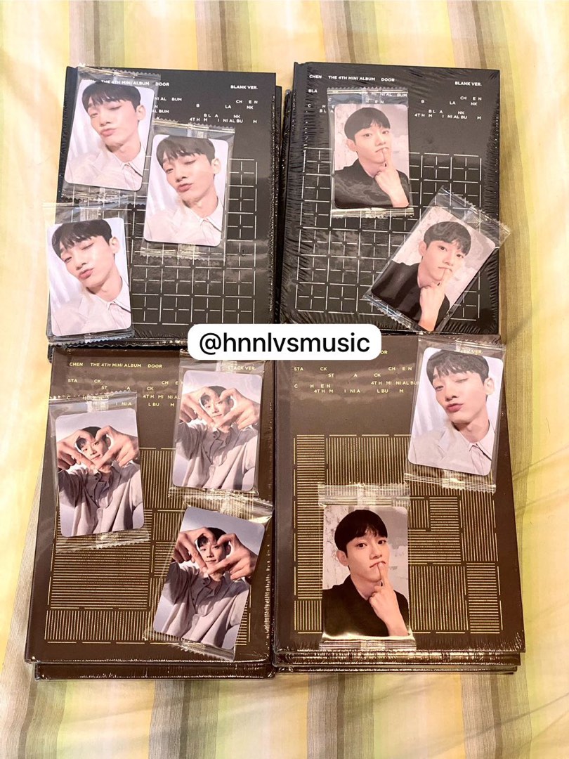 EXO Chen Door Album and POB (Ktown4u), Hobbies & Toys, Collectibles ...