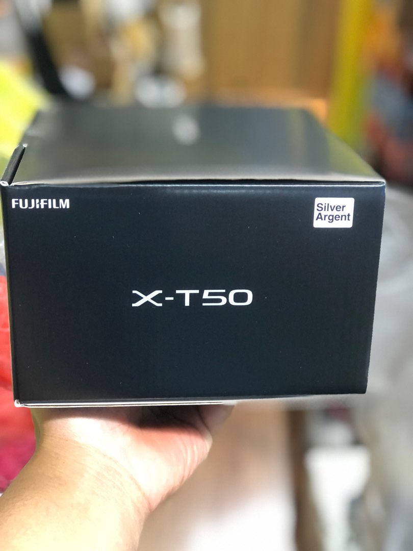 Fujifilm XT50 body silver, Photography, Cameras on Carousell