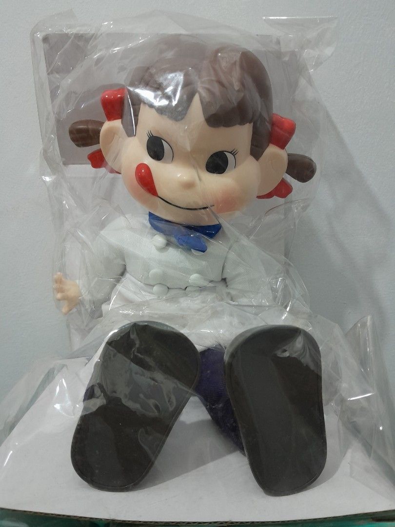 Fujiya 10" Peko Doll Chef Model Ltd Ed Promotional Advertising Mascot ...