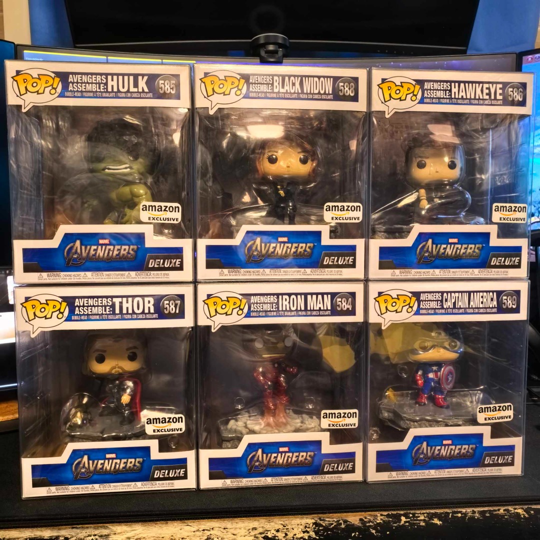 Funko Avengers Assemble Deluxe Set, Hobbies & Toys, Toys & Games on ...