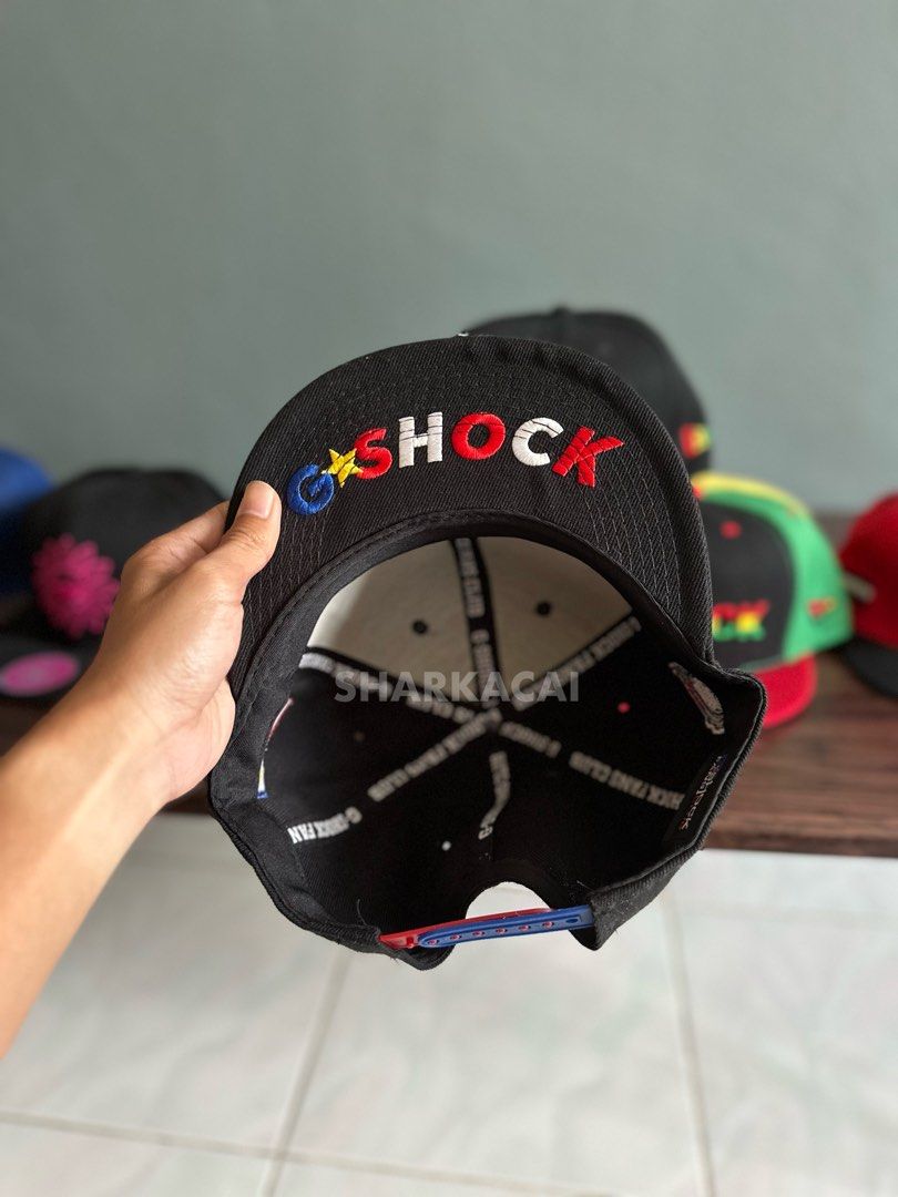 G Shock Snapback Cap Custom By G Shock Reloaded, Men's Fashion, Watches ...