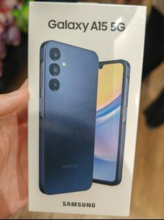 Galaxy A15 5G Blue Black 128GB, Mobile Phones & Gadgets, Mobile Phones ...