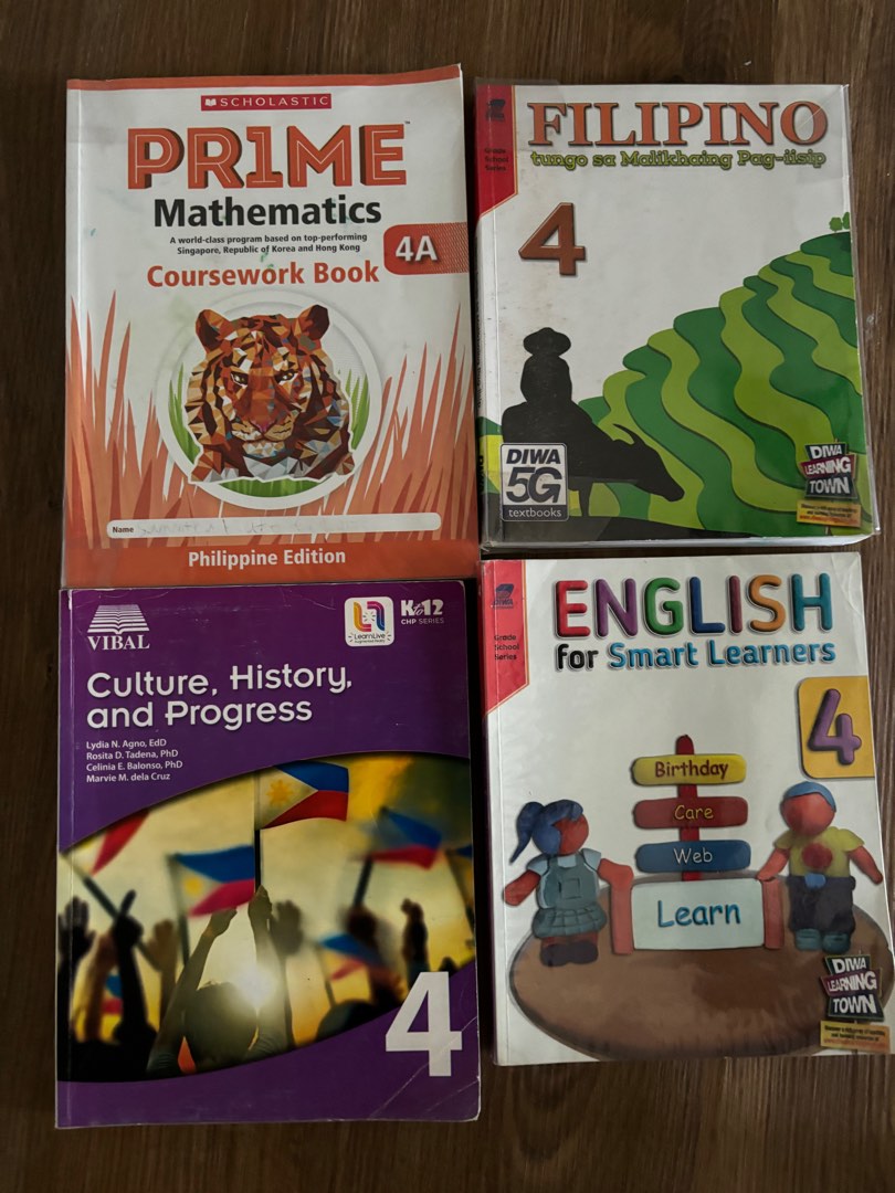 Grade 4 Books, Hobbies & Toys, Books & Magazines, Textbooks on Carousell