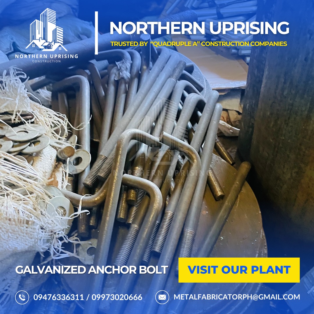 HDG Anchor Bolt | Hex Bolt | Stud Bolt | Bolts & Nut | Northern Uprising | Threaded Bolt ...