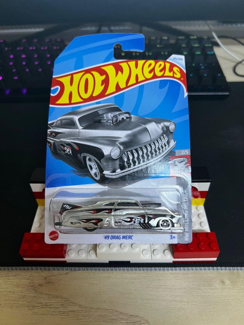 Hot Wheels "49 Drag Merc Silver- 2024 Case M, Hobbies & Toys, Toys ...